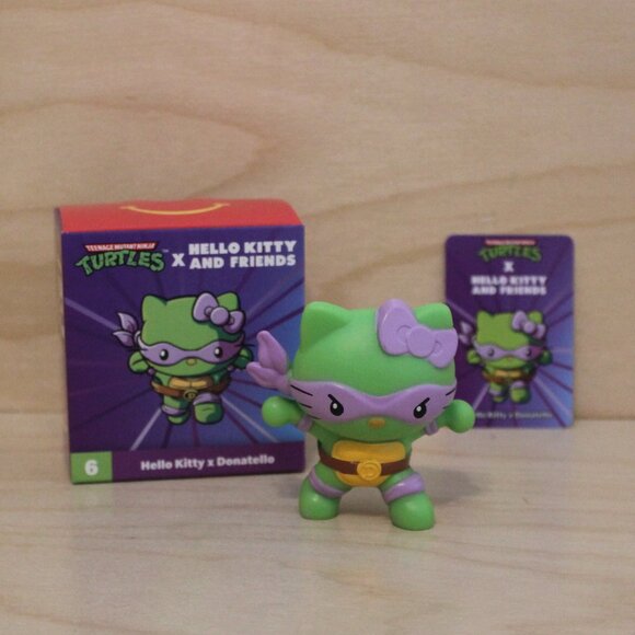 McDonald's | Toys | Mcdonalds Tmnt X Hello Kitty Happy Meal Toy 6 Hello ...